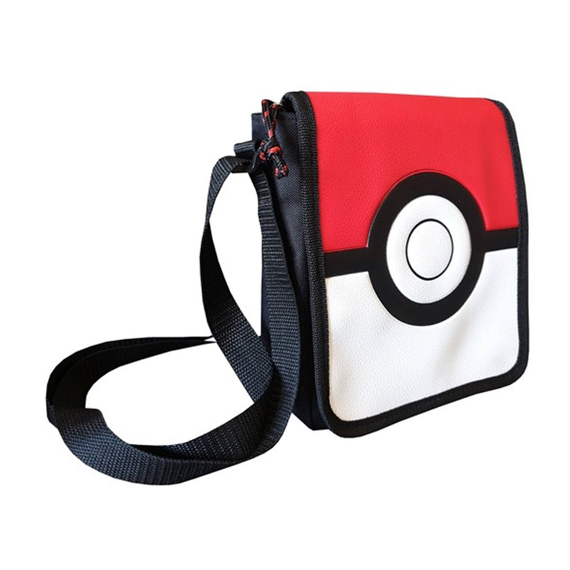 תיק צד פוקימון מעוצב בצורת פוכדור | Pokemon Shoulder Bag Pokeball Styl ...